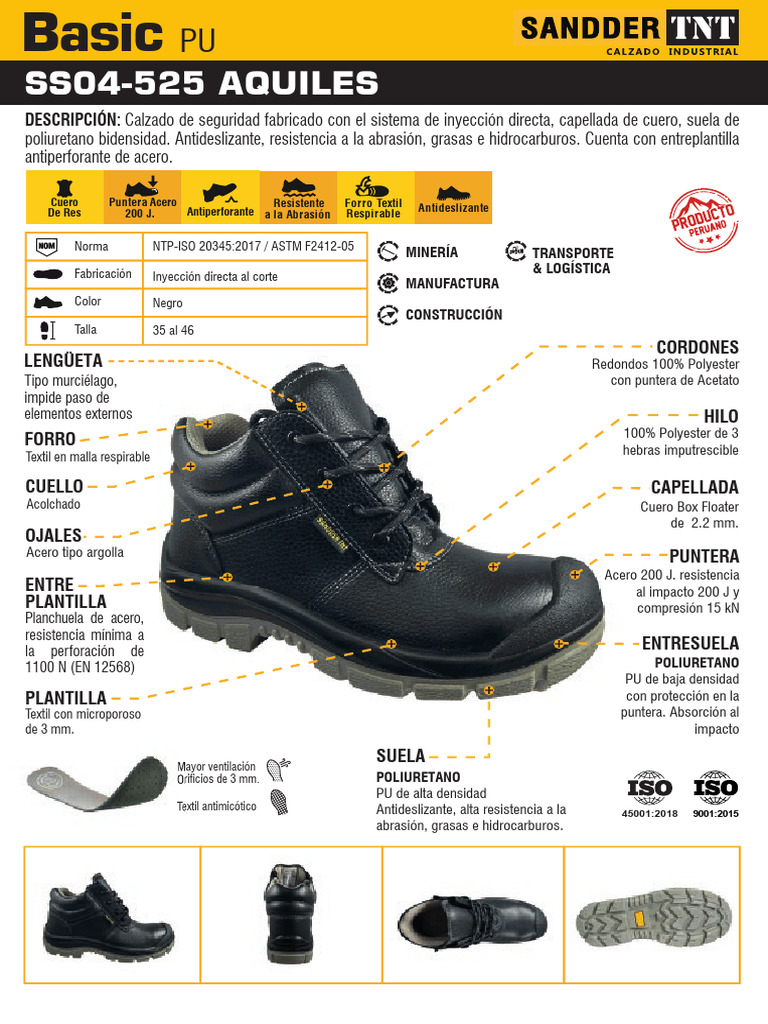 Ficha Tecnica SS04-525 Aquiles Negro | Descargar gratis PDF ...