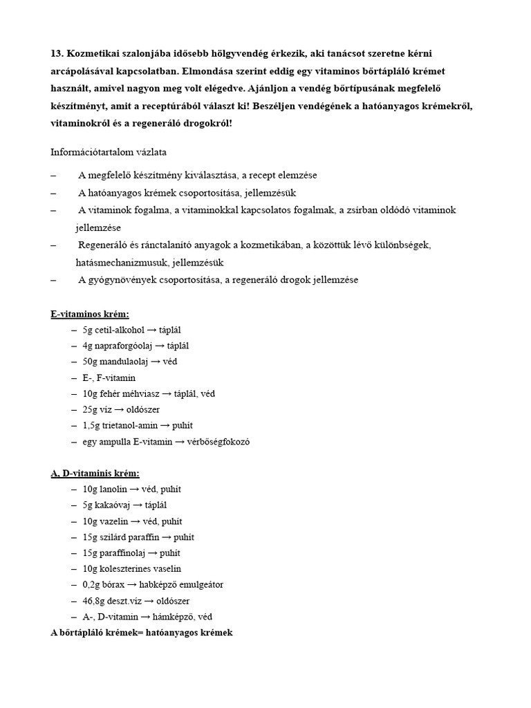 Lab Gyak 13 Tétel | PDF