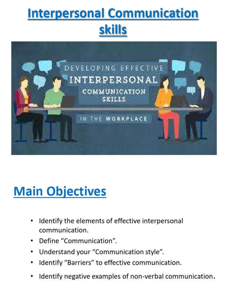 Interpersonal Communication | PDF | Communication | Interpersonal ...