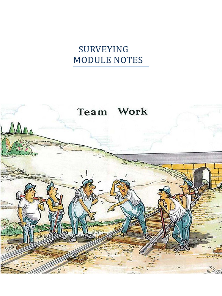 Surveying Module Civil-Survey Notes 2024 | Download Free PDF ...