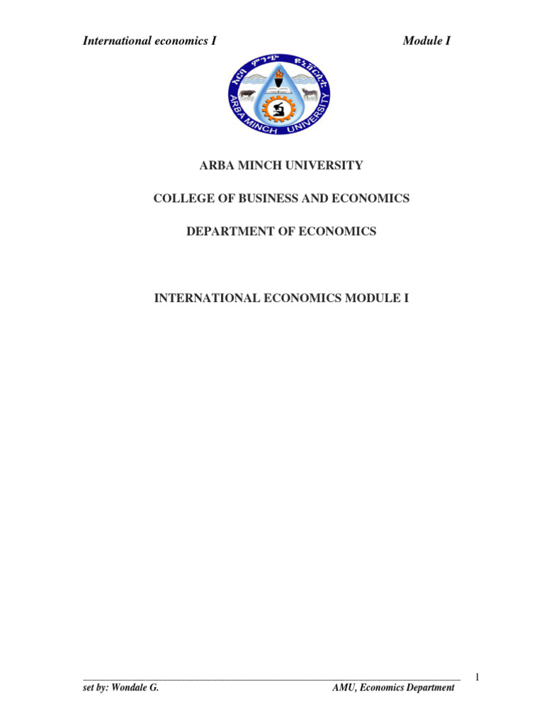 Understanding International Trade Dynamics | PDF | Supply (Economics ...