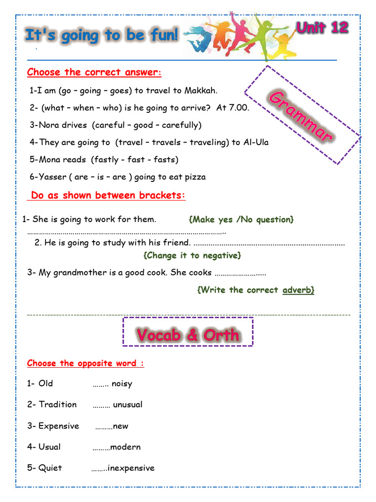 Worksheet Unit 12 | PDF | Religion & Spirituality