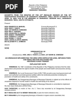 Organizing BDRRM Concil (Executive Order) Template | PDF | Emergency ...