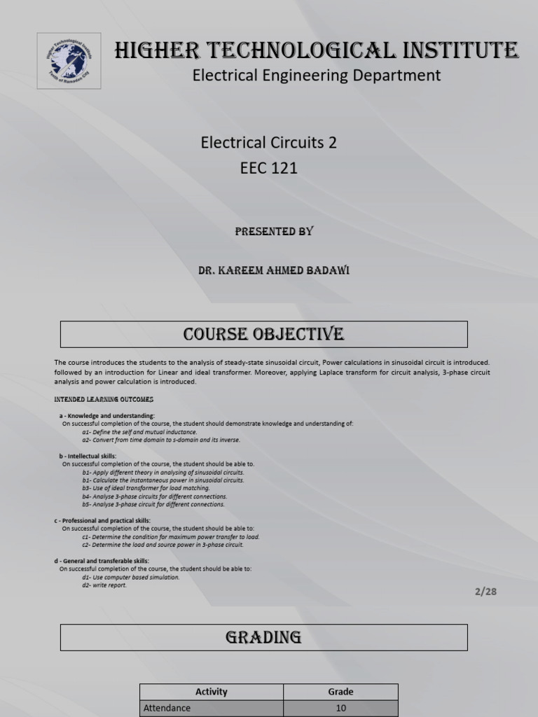 Circuits 2, Chapter 3 | Download Free PDF | Inductance | Inductor