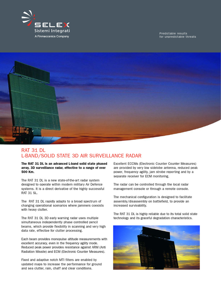 RAT_31DL | PDF | Radar | Information And Communications Technology