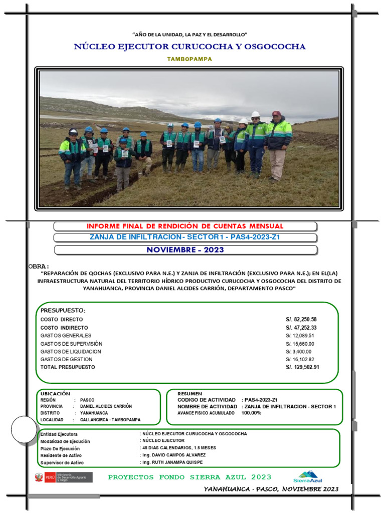 Informe de Cierre - Pas4-2023-Z1 | PDF | Tecnología
