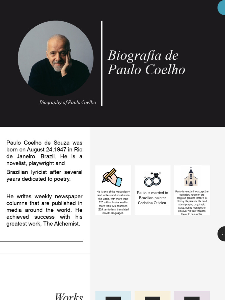 Biografía de Paulo Coelho @Elizabeth | PDF
