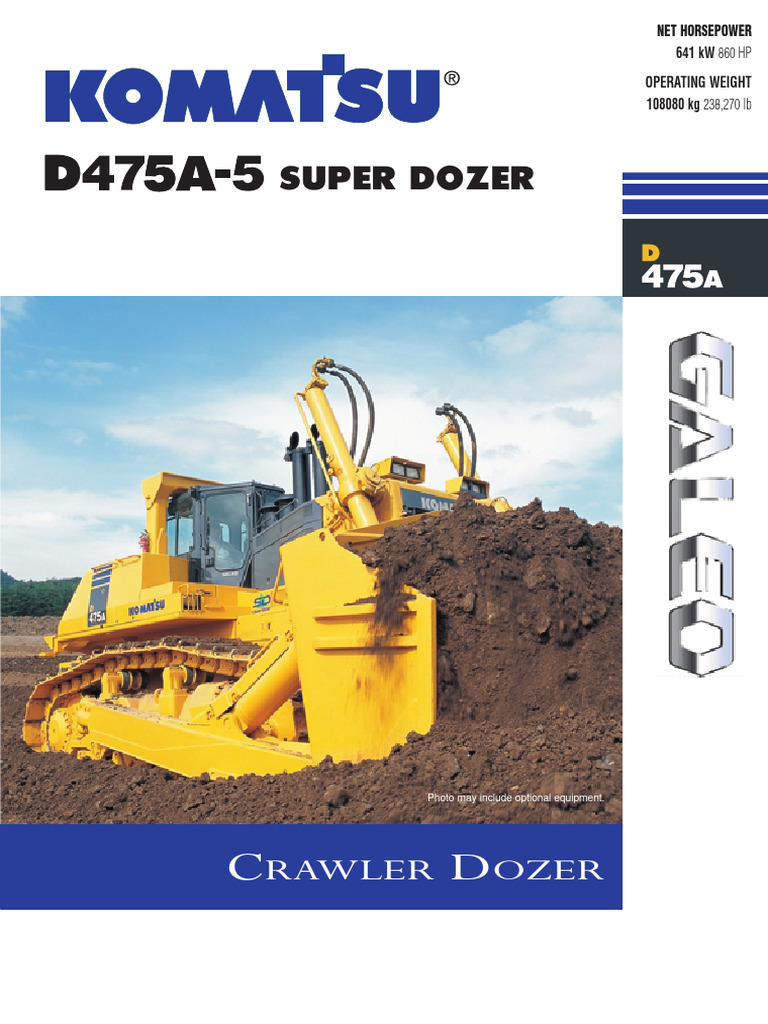 D475a-5 SD | PDF | Clutch | Manual Transmission