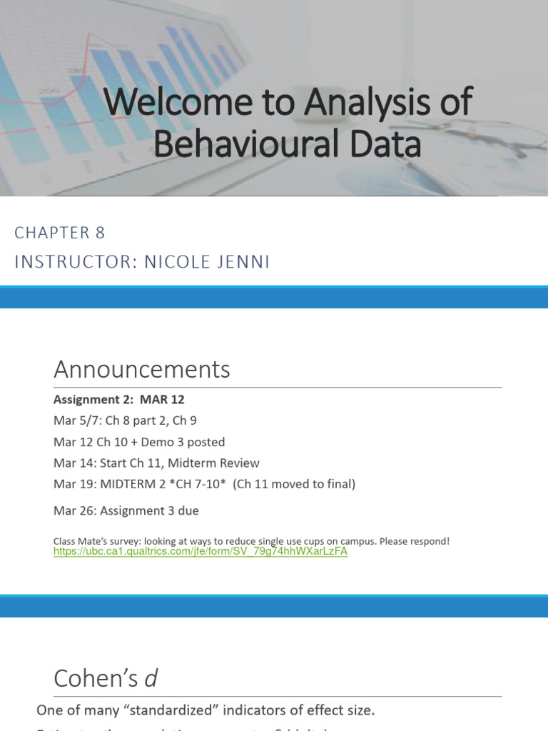 CH 8 Part 2 | Download Free PDF | Type I And Type Ii Errors | Effect Size