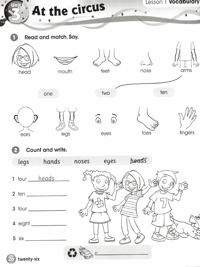 GIVE ME FIVE 1 Unit 3 ACTIVITY BOOK | PDF