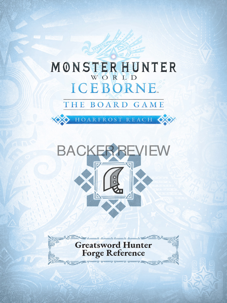 MHWI 1 HR ForgeBook 148x210mm Greatsword | PDF