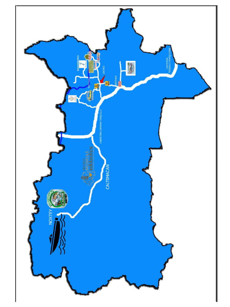 Lugares Turisticos Tasquillo Mapa | PDF