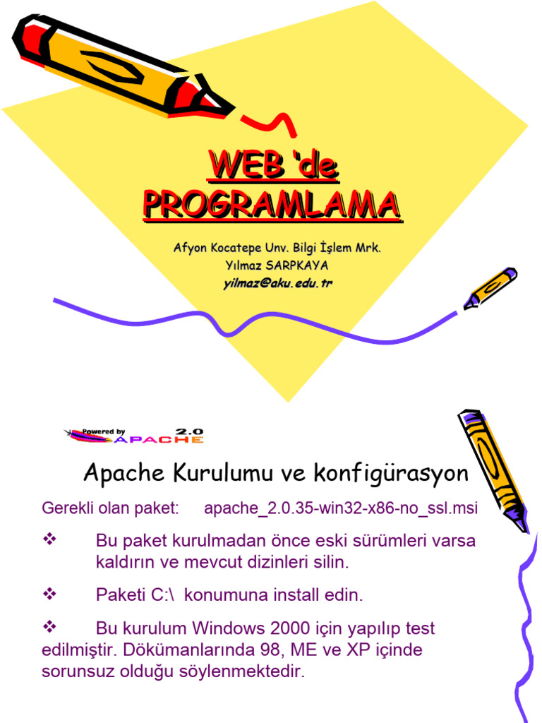 WEB de Programlama | PDF