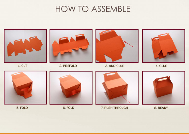 Mini Gable Box - How To Assemble | PDF