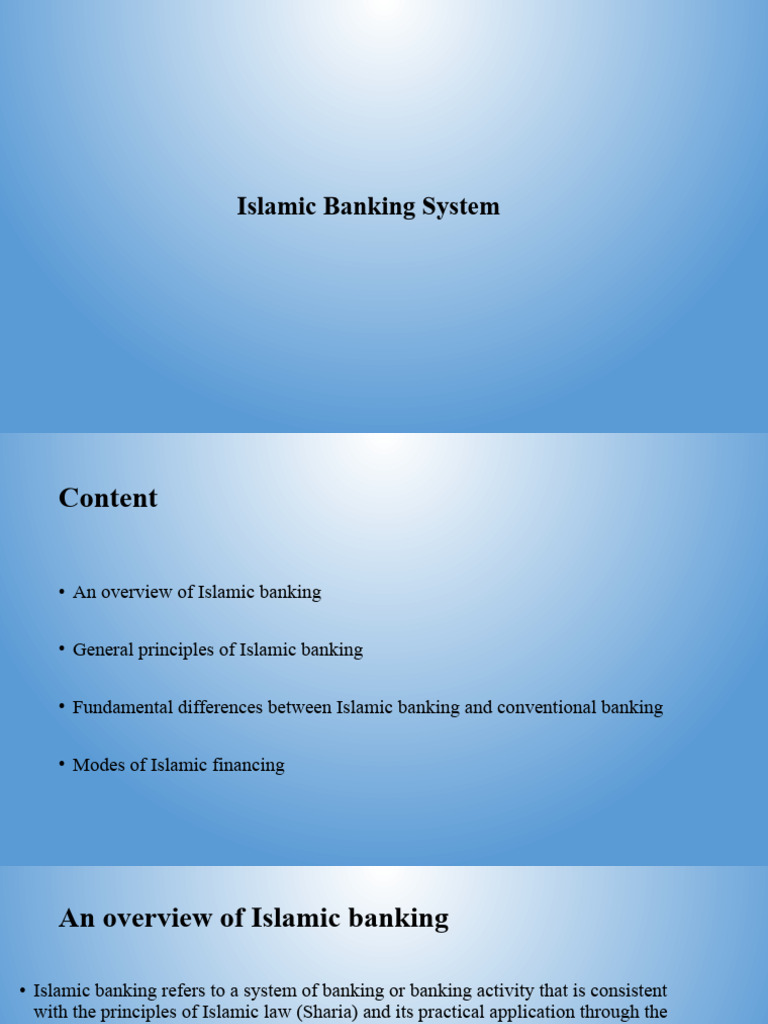 Ch08; Islamic Banking System | PDF | Islamic Banking And Finance | Bonds (Finance)