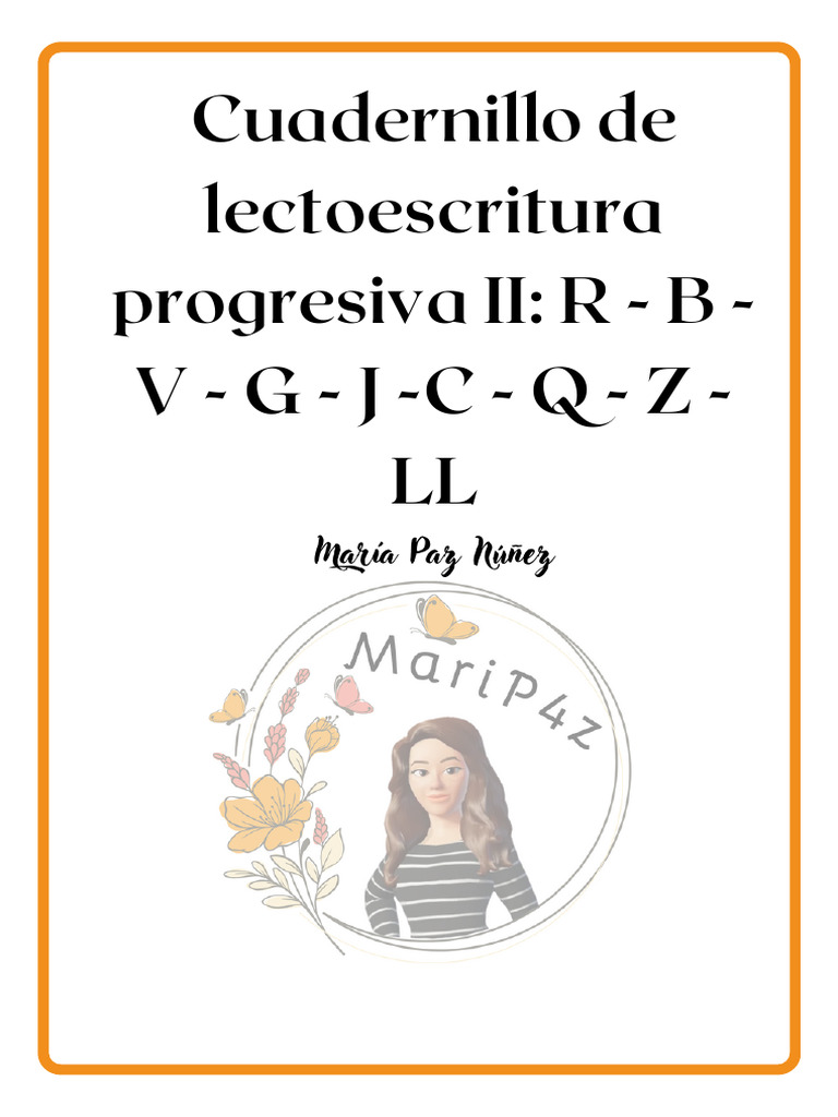 Cuadernillo de Lectoescritura II | PDF | Lingüística | Fonética