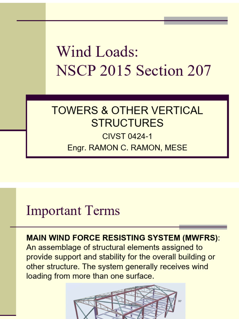 Wind Load-1 | Download Free PDF | Wound | Force