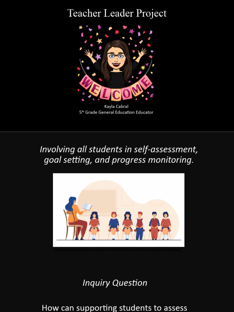 Enhancing Student Self-Assessment Skills | PDF | Teachers | Goal