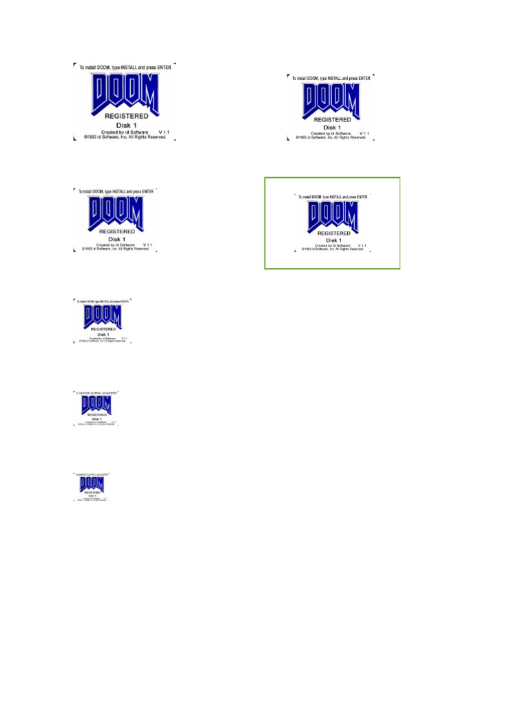 Doom Stickers00 | PDF