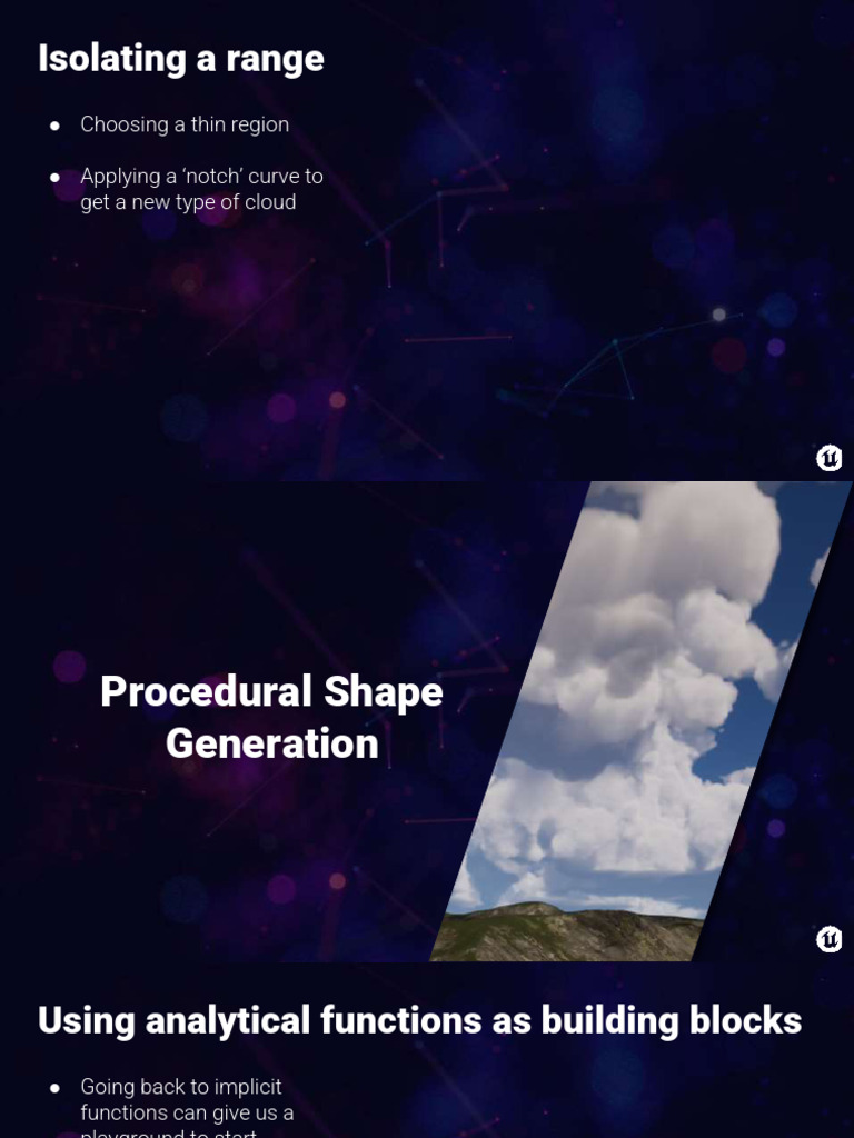Procedural Cloud Shape Generation | PDF | Texture Mapping | Sphere
