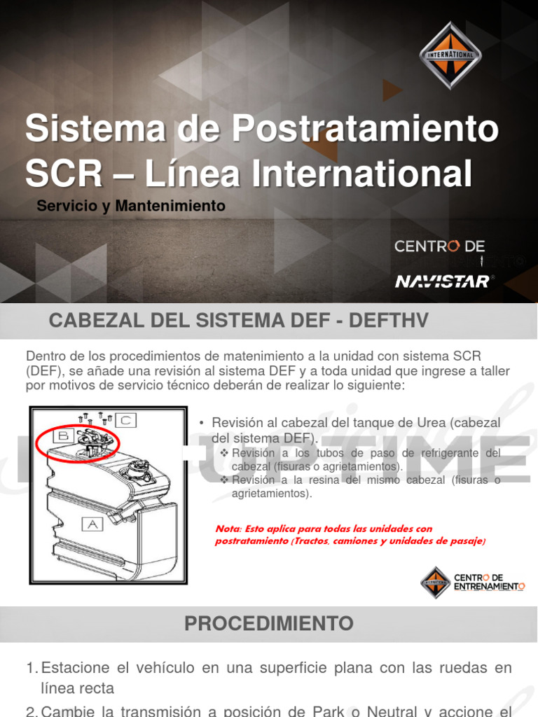 Recomendaciones Sistema SCR - Dic2020 | PDF | Vehículos