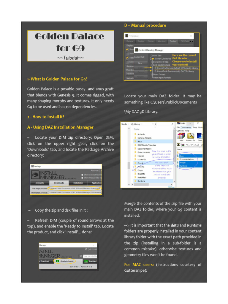 G9GoldenPalace_Tutorial | PDF | Computer File | Zip (File Format)