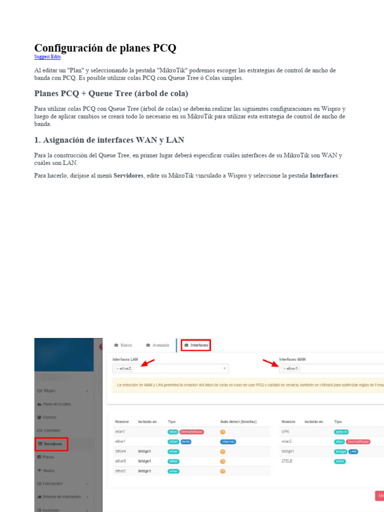 Configuración de Planes PCQ en MikroTik | PDF | Dirección IP ...