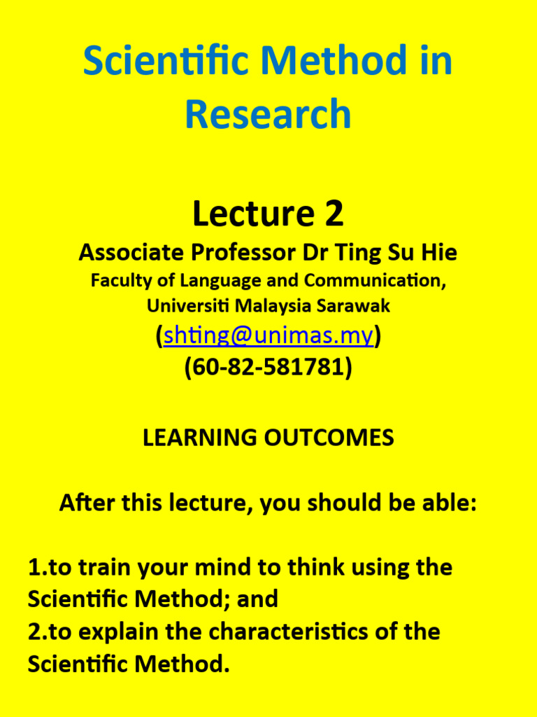 E2 Scientific Method | PDF | Scientific Method | Inductive Reasoning