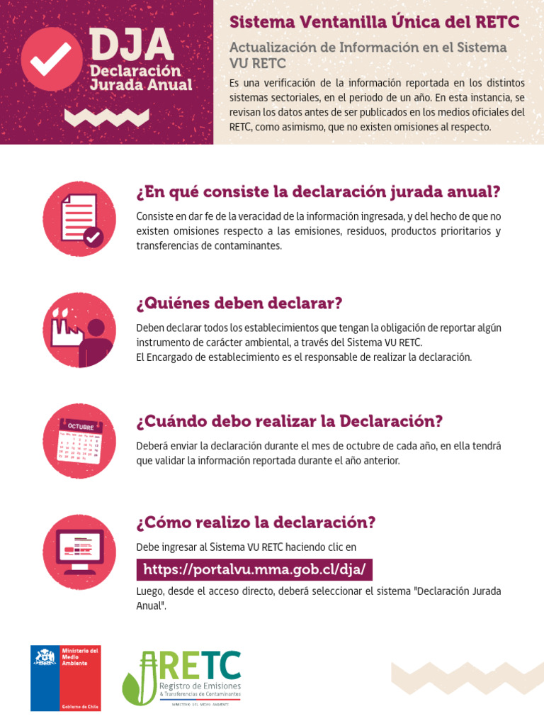 Instructivo DJA 2022 | PDF