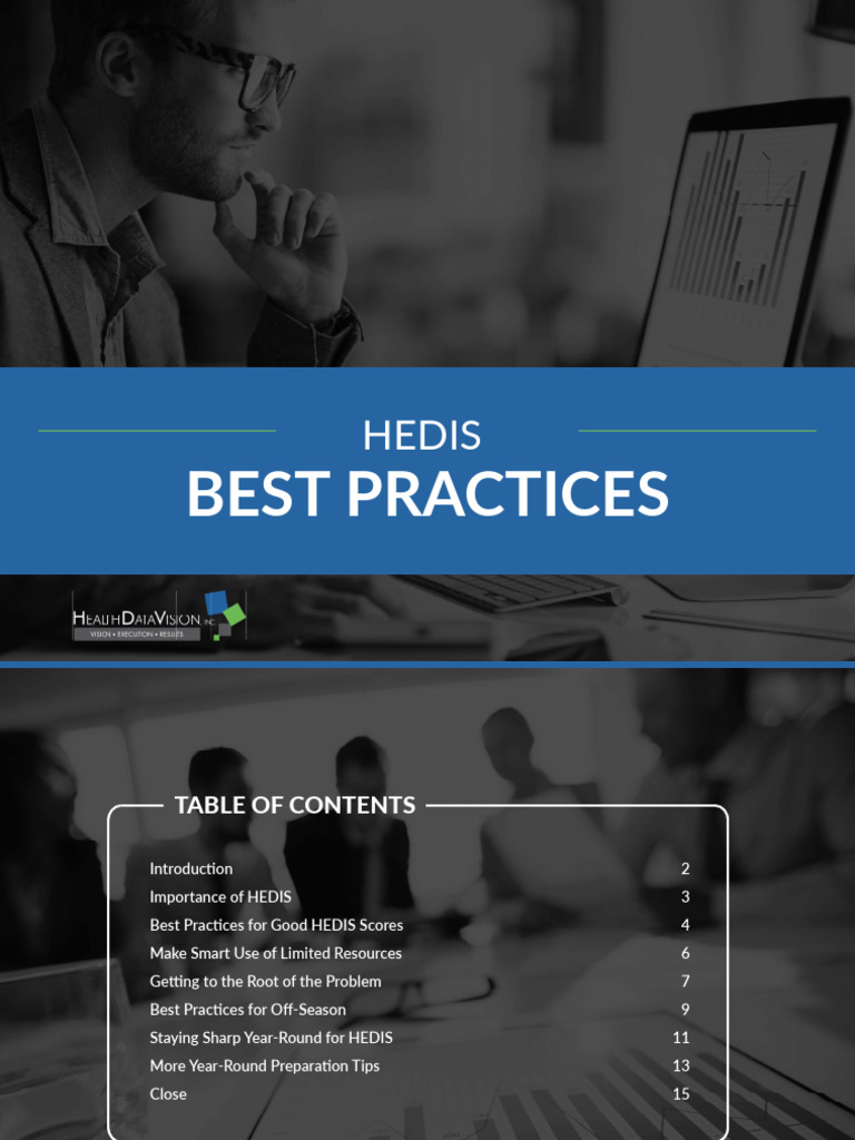 HEDIS Best Practices Ebook | PDF | Health Care | Business