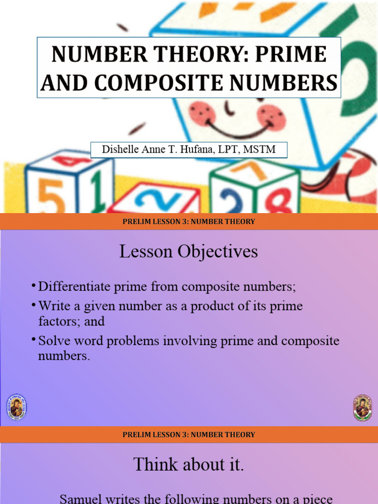 Number Theory | PDF | Prime Number | Numbers