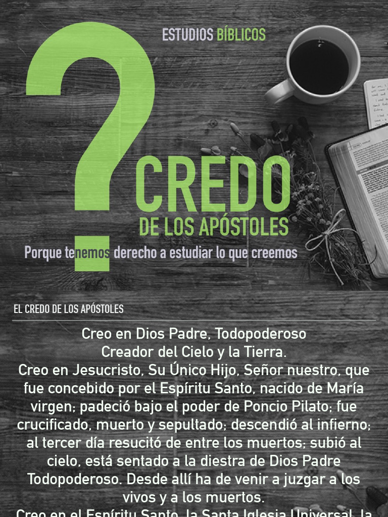 Credo 2 | PDF | Dios | Credo