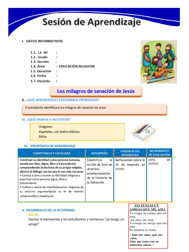 D2 A2 SESION REL. Los Milagros de Sanación de Jesús | PDF | Jesús | Biblia