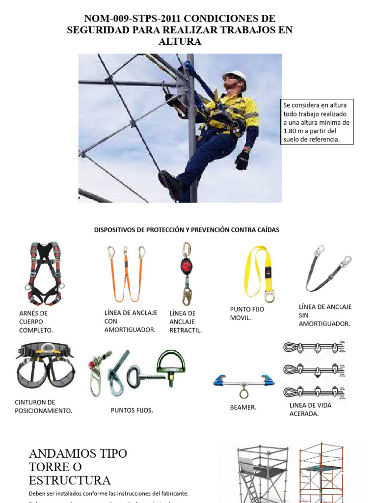 Nom 009 Stps | PDF | Escalera