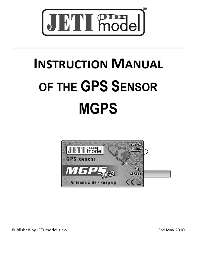 Jeti Mgps en | PDF | Global Positioning System | Cable Television