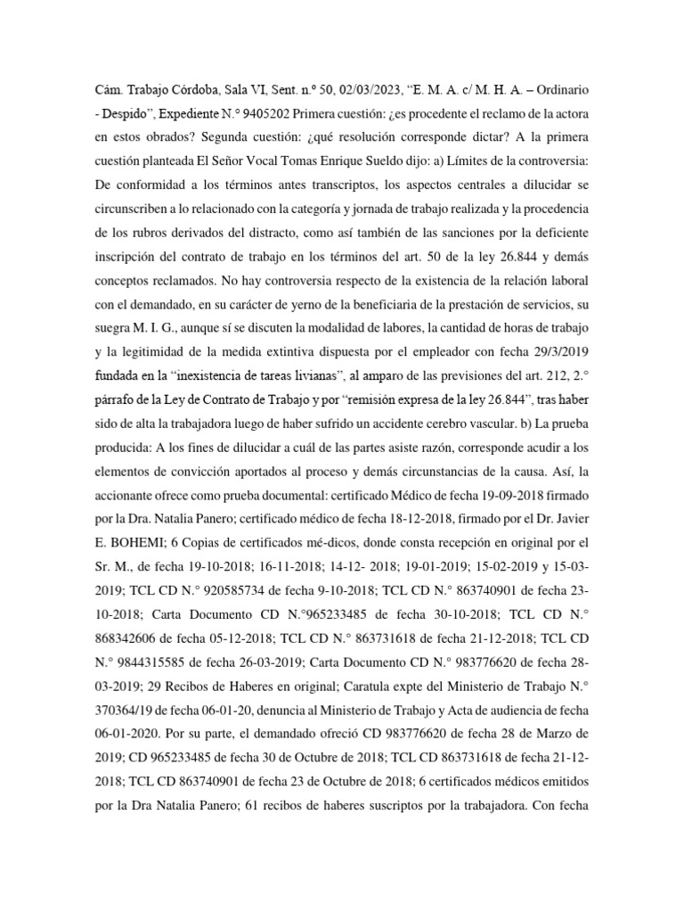 Cam 6 Lab Fallo 247 Casa Particular | PDF | Inflación | Moneda