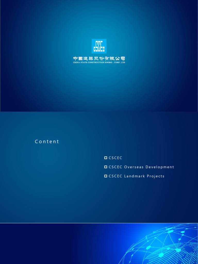 CSCEC Global Project Overview 1952-2022 | PDF | United Arab Emirates ...