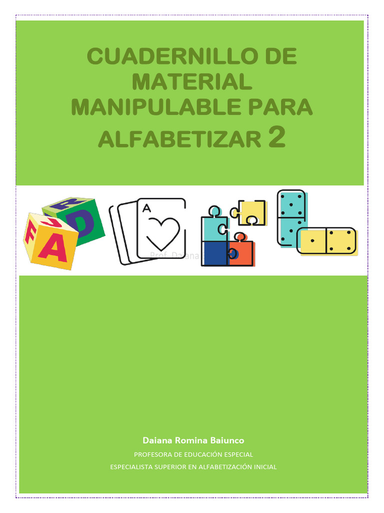 Cuadernillo Material Manipulable 2 | PDF