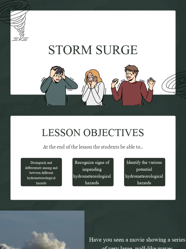 Lesson 3 Storm Surge | PDF | Storm Surge | Tsunami