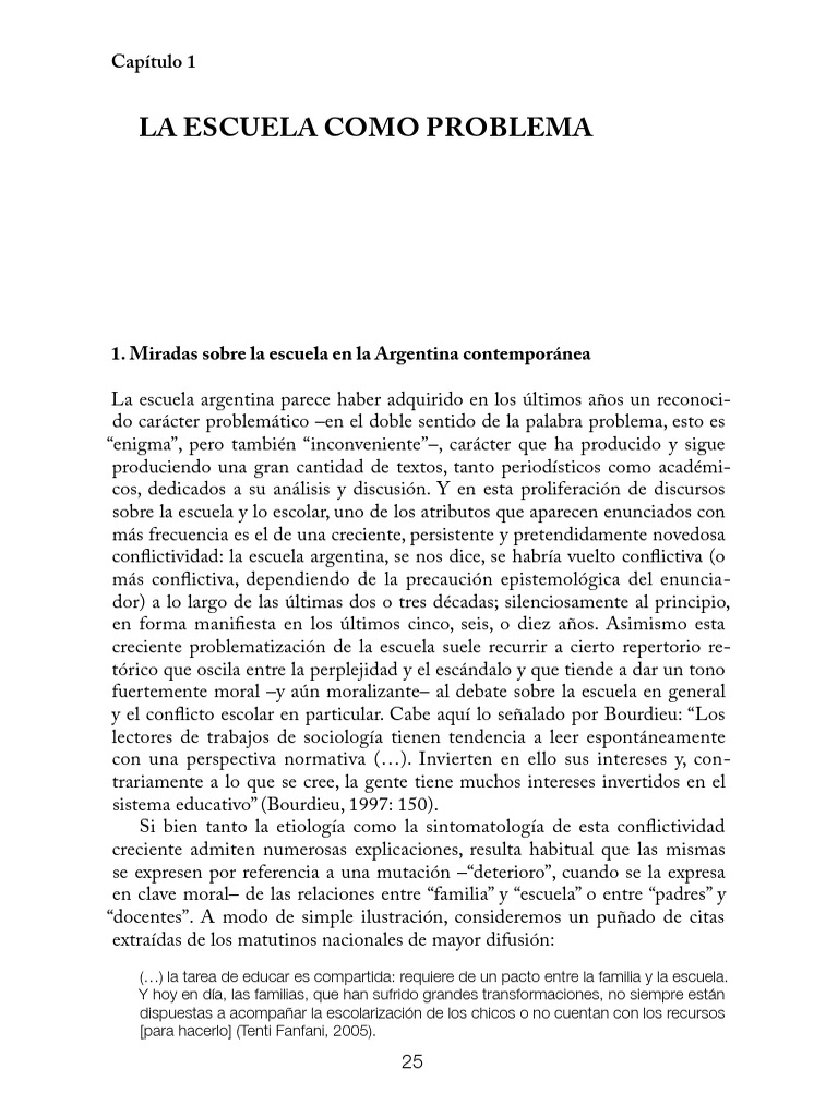 Libro Gabriel Noel - La Conflictividad Cotidiana en El Espacio Escolar ...