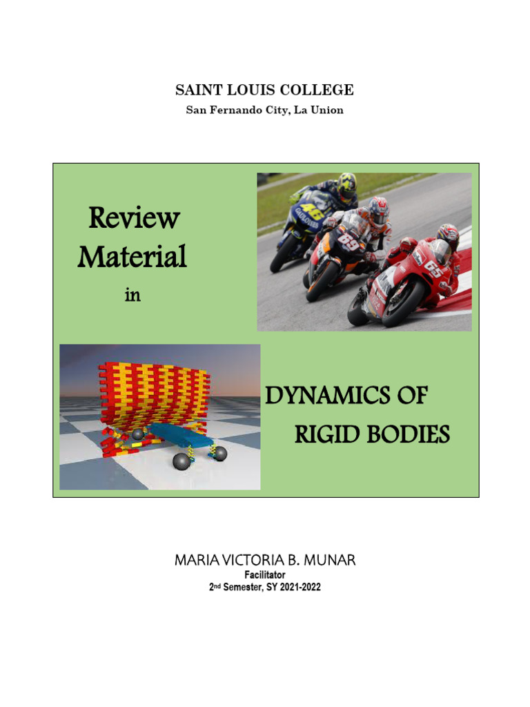 Dynamics of Rigid Bodies | PDF | Acceleration | Kinematics