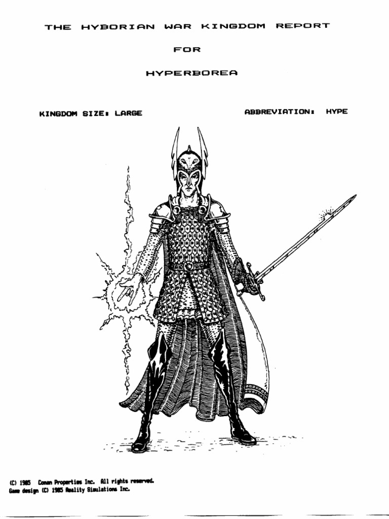 Hyperborea Kingdom Report | PDF