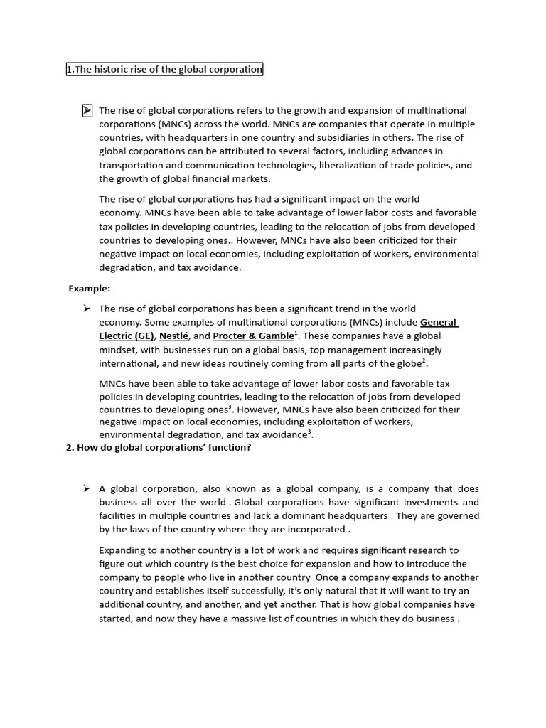 02-WORKSHEET 2 (team gbs) | PDF | Multinational Corporation | Neoliberalism