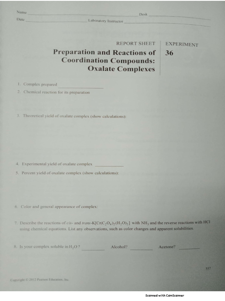Report Sheet Eksp 36 | PDF
