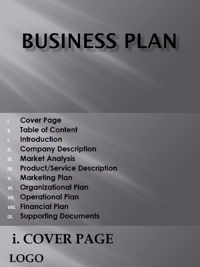 Guide in Making Business Plan Picture | PDF