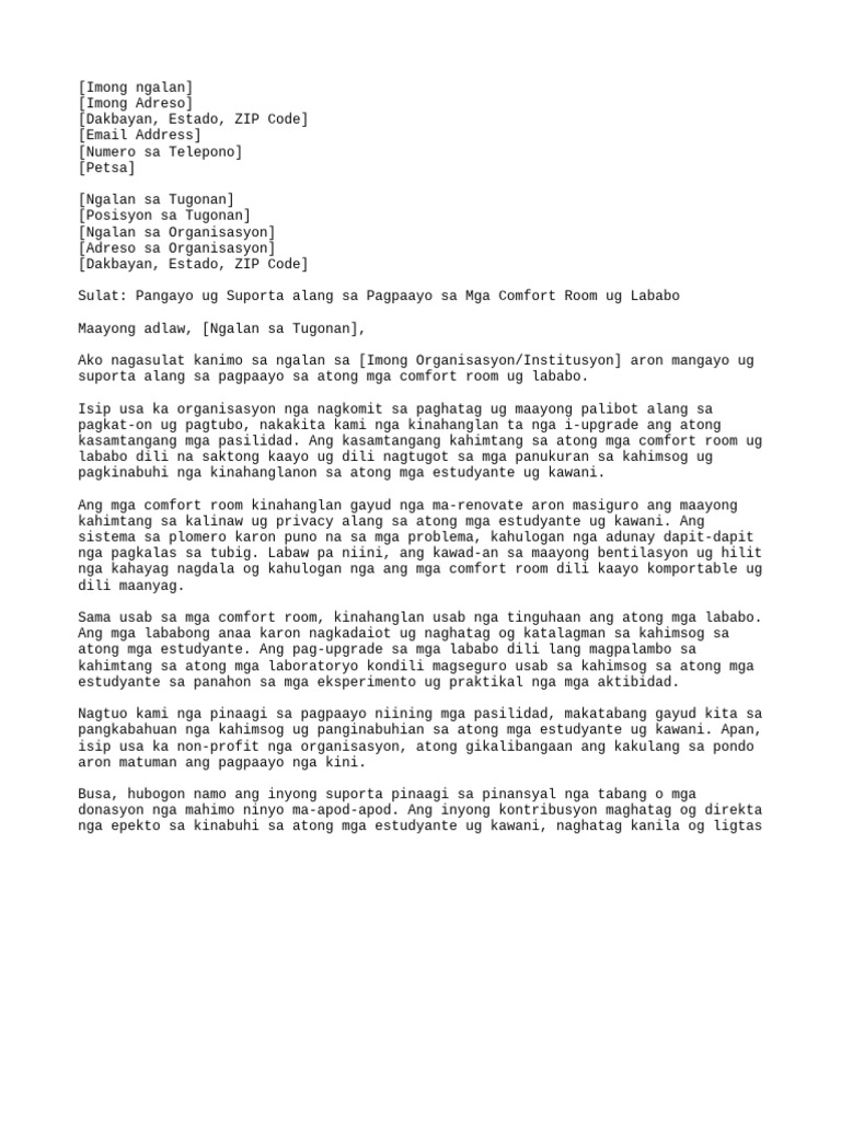 Bisaya Solicitation | PDF