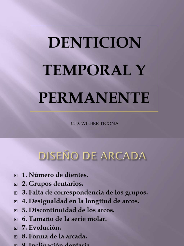 Diente Permanentes y Temporales | Descargar gratis PDF | Anatomia ...