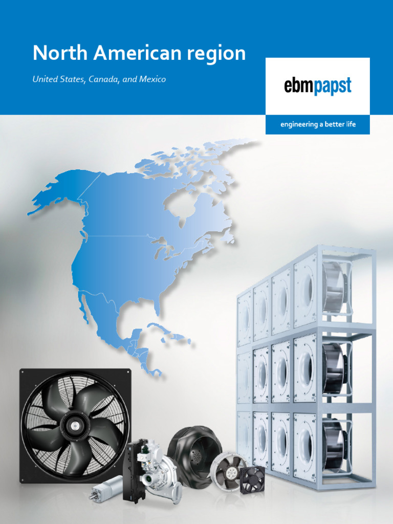 ebm-papst_North America | PDF | Electric Motor | Air Conditioning