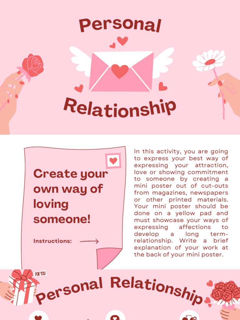 Perdev Personal Relationship | PDF | Love | Attachment Theory