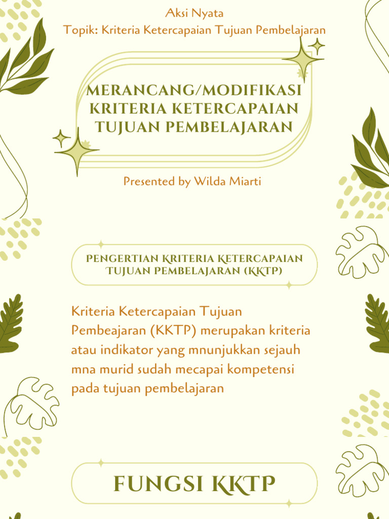 KKTP Wilda Miarti | PDF